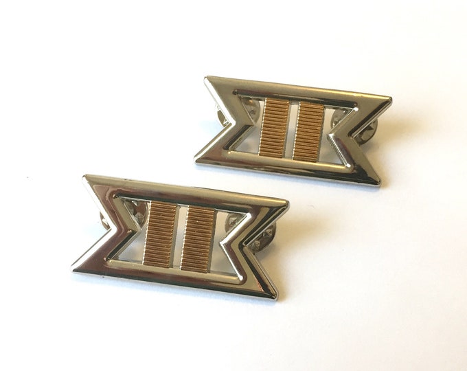 Movie Era Commander Rank Pins set of 2 - Etsy