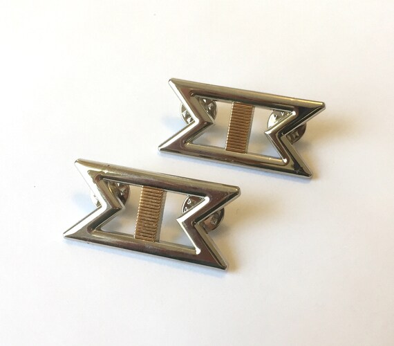 Movie Era Lt. Commander Rank Pins set of 2 - Etsy