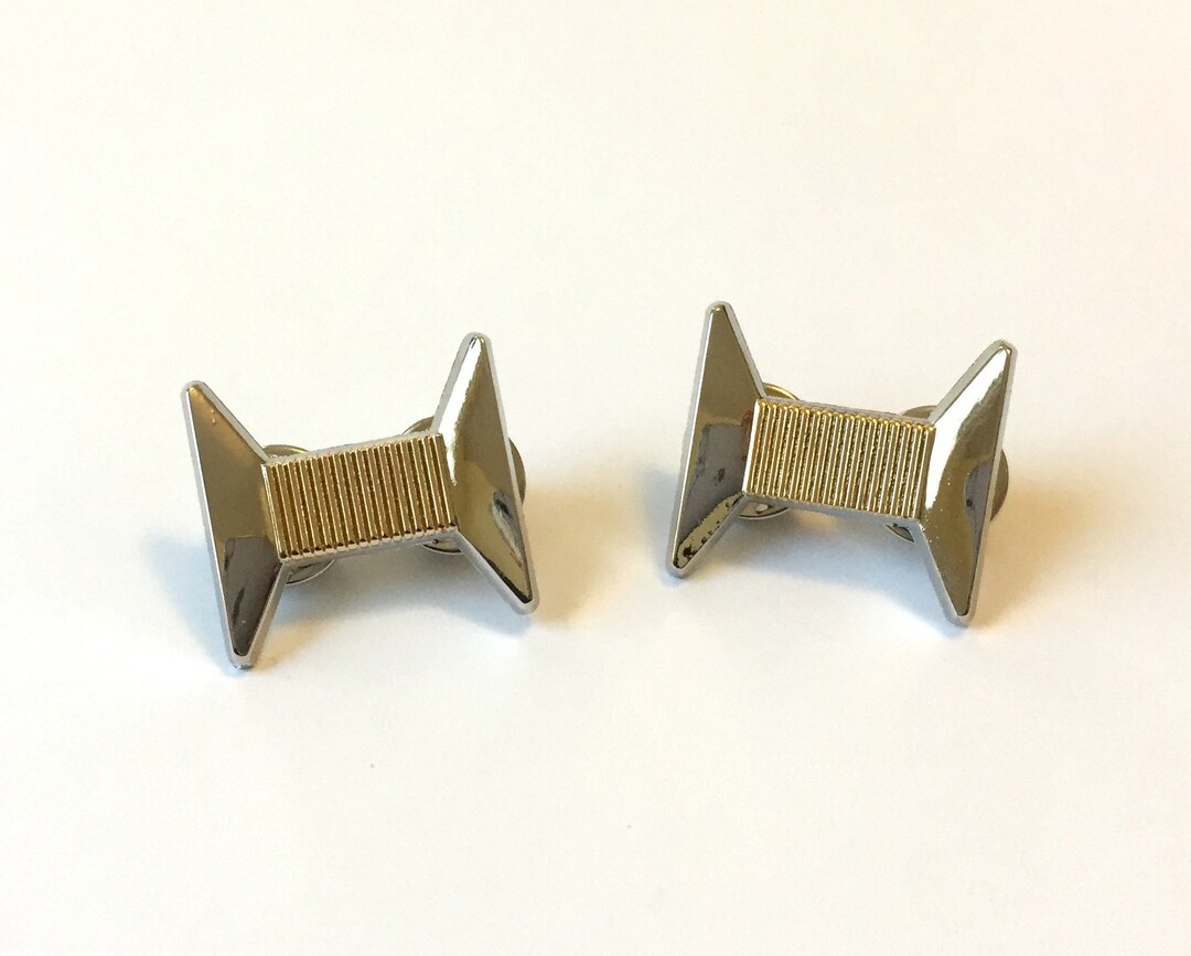 Movie Era Lieutenant Rank Pins set of 2 - Etsy