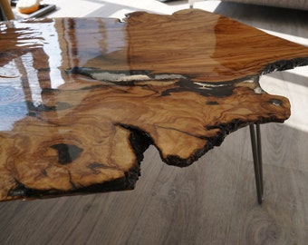 Live Edge Resin Table | Etsy