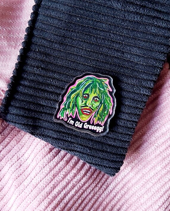 Old Gregg Acrylic Badge | Etsy