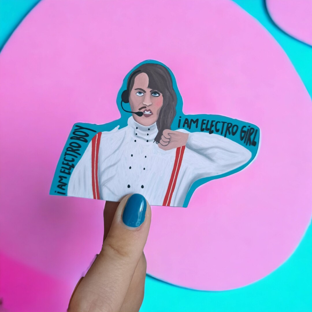 Mighty Boosh Electro Boy Sticker - Etsy
