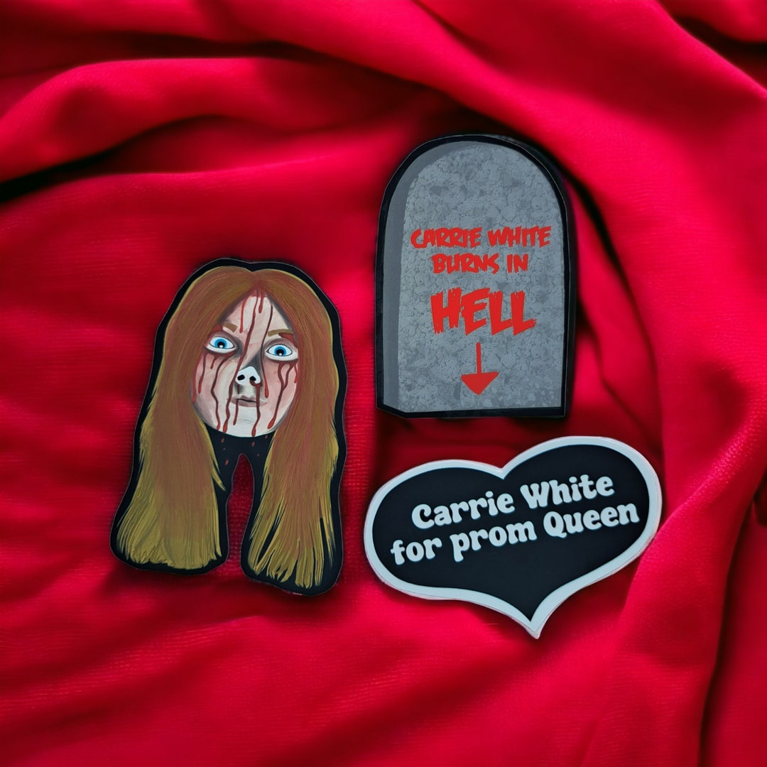 Carrie Sticker Pack - Etsy