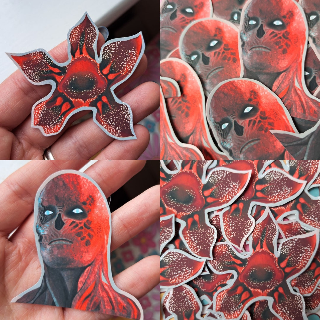 Stranger Things Stickers or Magnet / Vecna and Demogorgon - Etsy