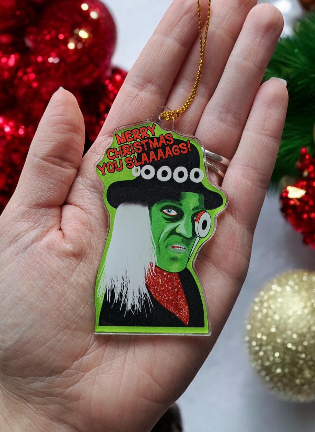 The Hitcher Mighty Boosh Inspired Acrylic Hanging Decoration - Etsy