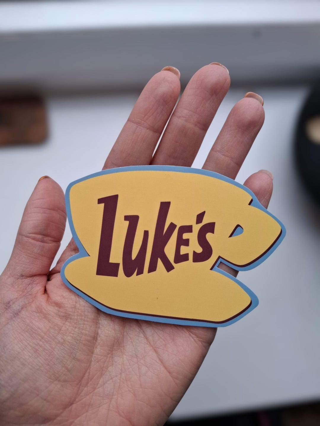 Gilmore Girls Inspired Lukes Diner Sticker - Etsy
