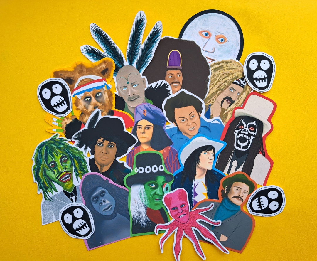 Mighty Boosh Stickers NEW Designs - Etsy