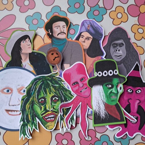 The Moon the Mighty Boosh Inspired Watercolour Print - Etsy