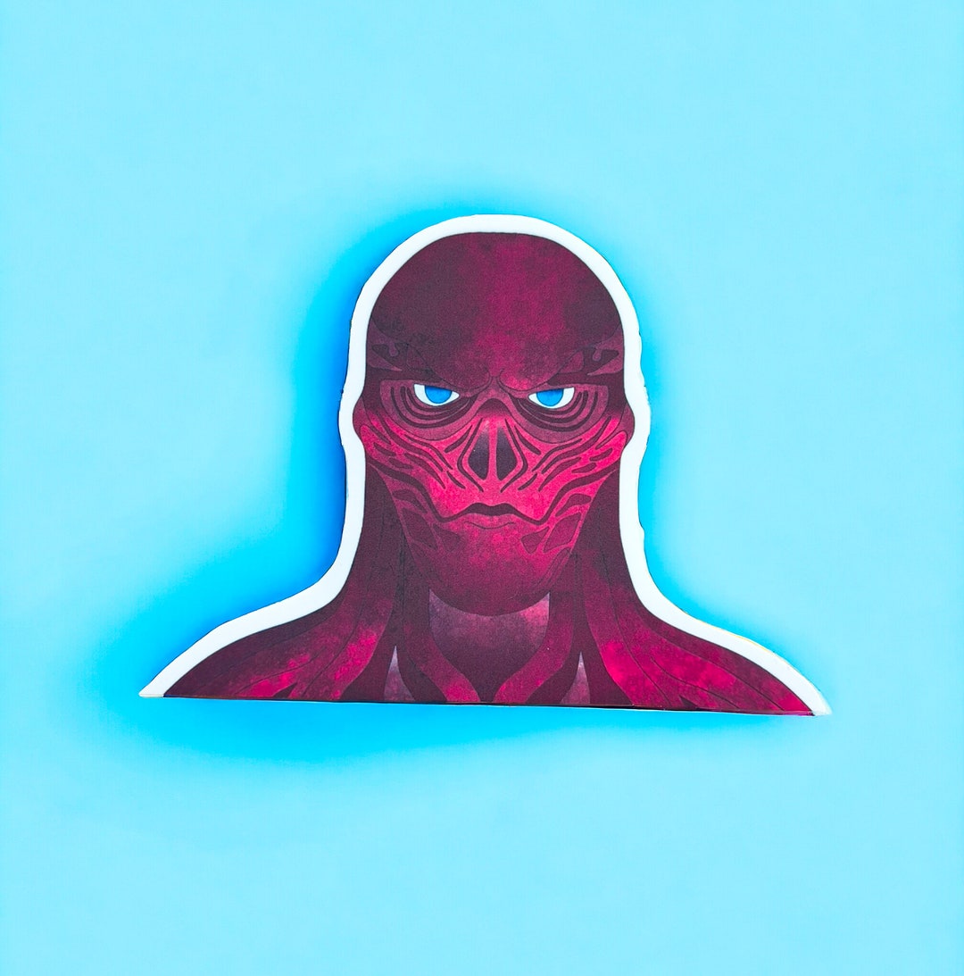 Stranger Things Inspired Vecna Sticker - Etsy