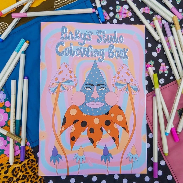 A4 Coloring Book - Etsy