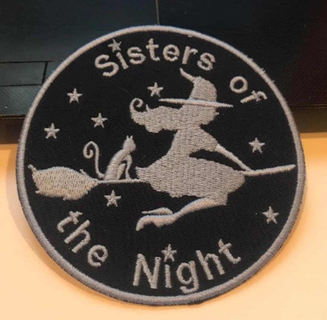 Wicca, Wiccan, Rule of Three, Triquetra, Witch, Flying, Embroidered ...