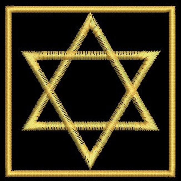 Star of David Patch - Etsy