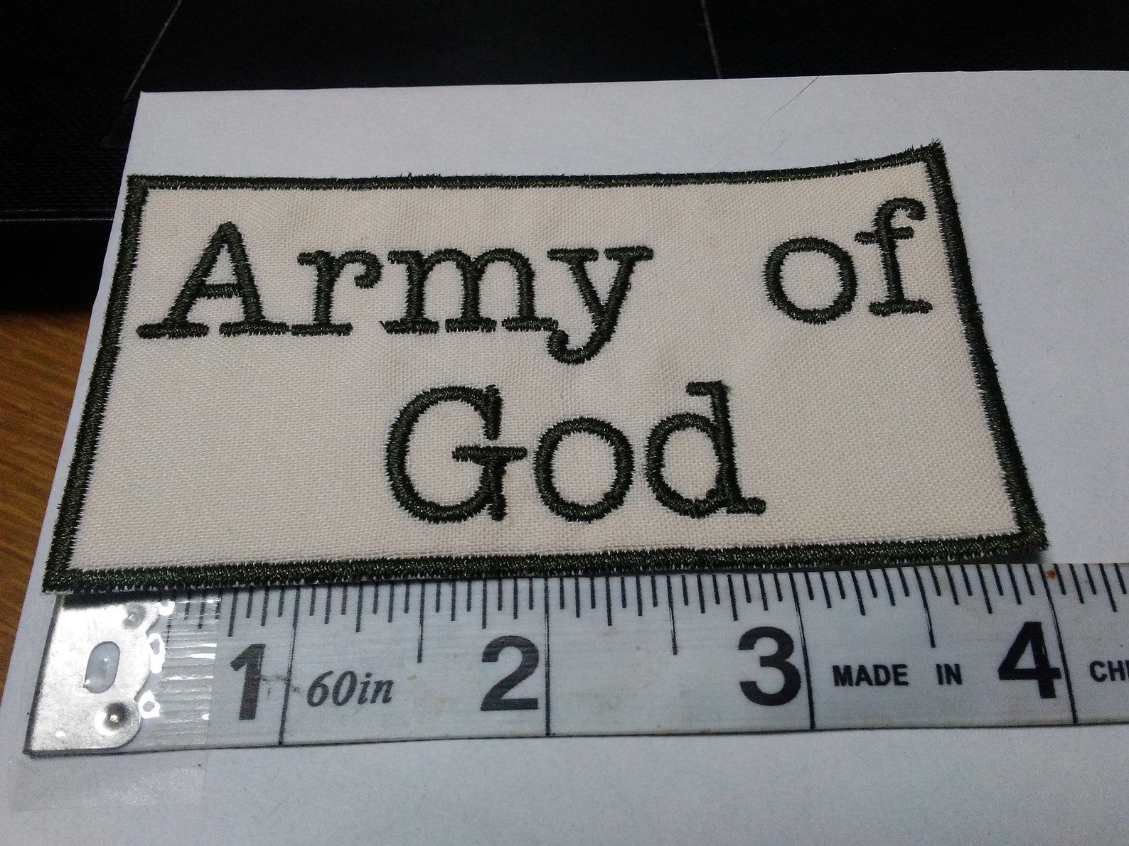 Army Of God patch | Etsy