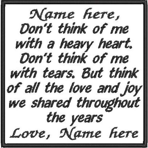 Personalized Memory - Etsy