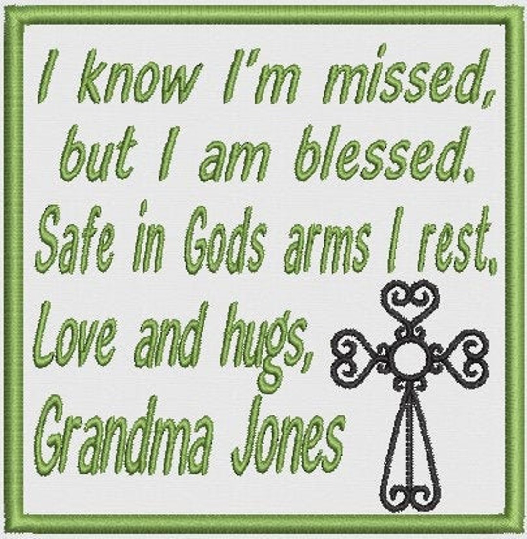 Memory Patch With Cross - Etsy