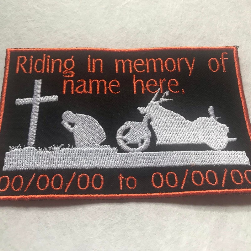 Memorial Patch - Etsy