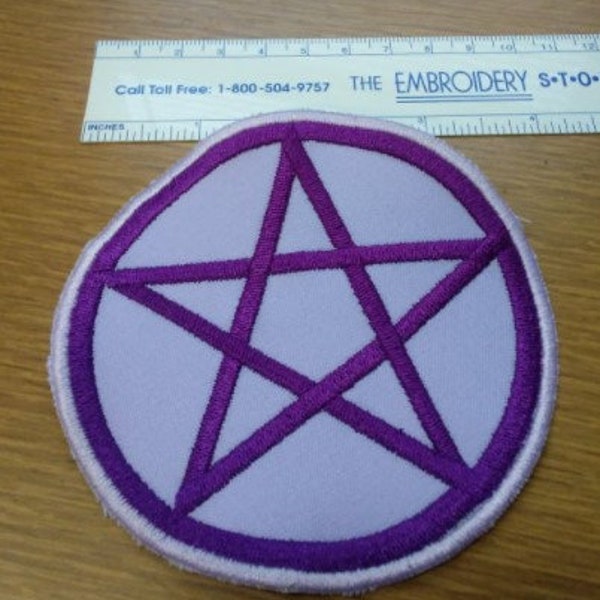 Pentagram Embroidery - Etsy