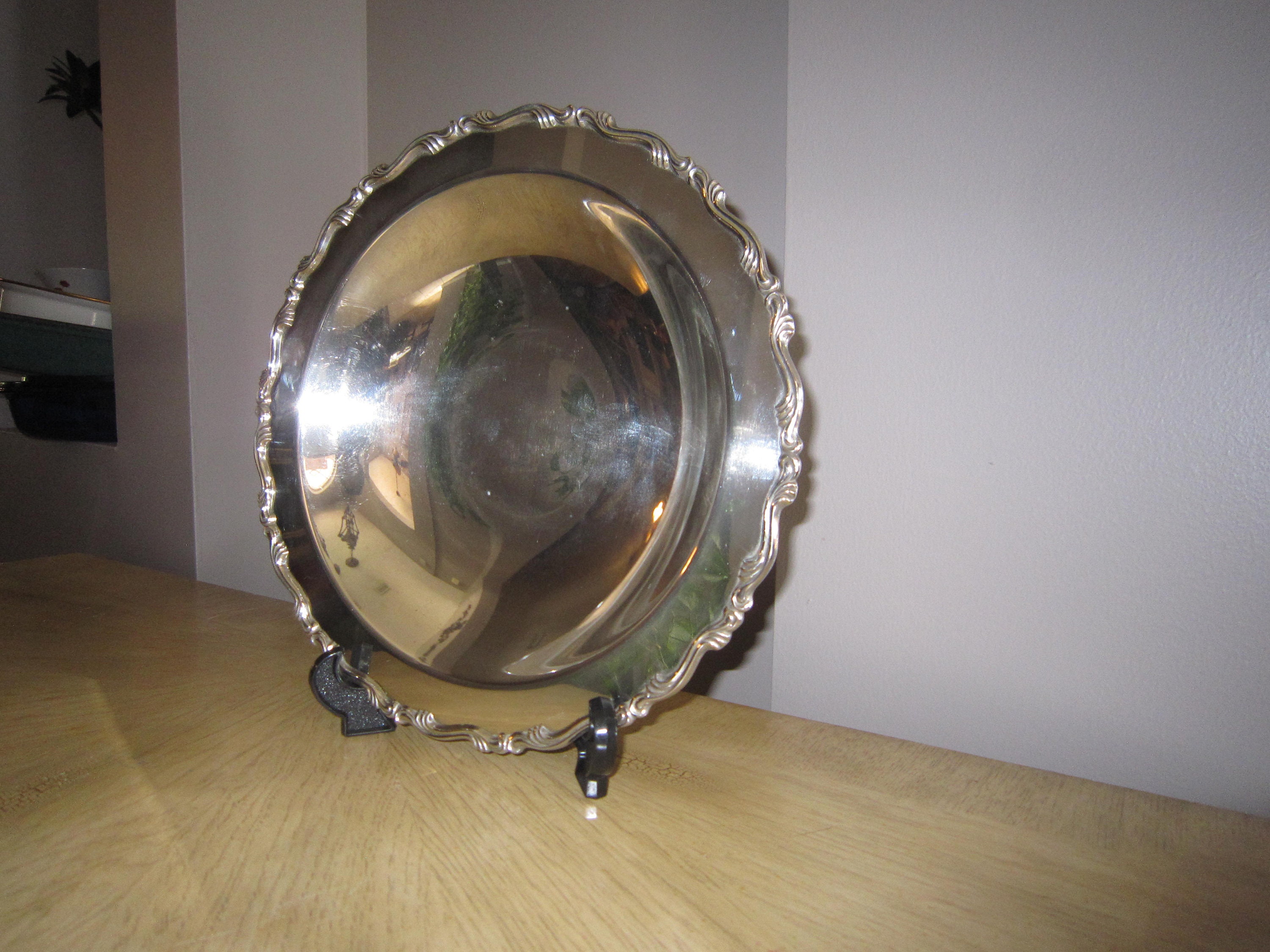 Oneida Silver Plate Footed Buffet Serving Bowl, Veggie Bowl - Etsy