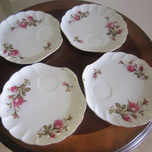 Cherry China, Snack Plates, Sandwich Plate, Romantic Set, Shabby Chic ...