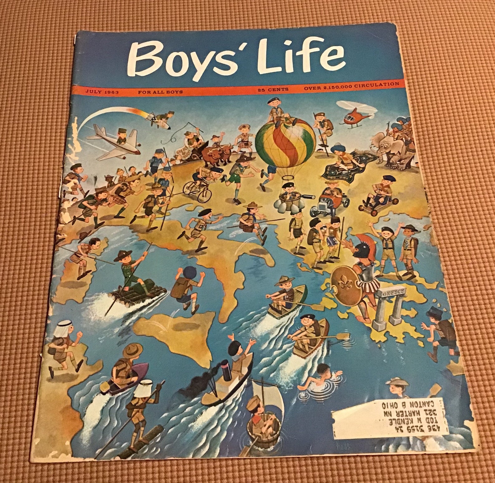 Vintage Boys Life Magazine Boy Scouts Magazine 1963 - Etsy