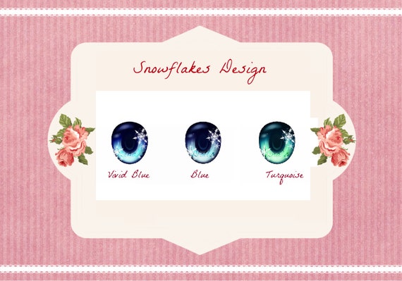 Acrylic Resin Anime Eyes Dollfie Dream 8-10-12-14-16-20-22-24 - Etsy