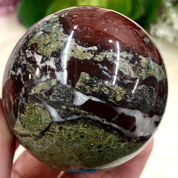 Dragon Blood Jasper Crystal - Etsy