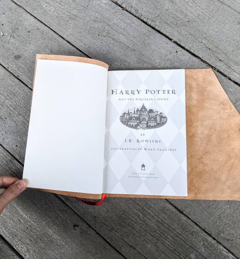 Harry Potter and the Sorcerers Stone by JK Rowling Recovered - Etsy
