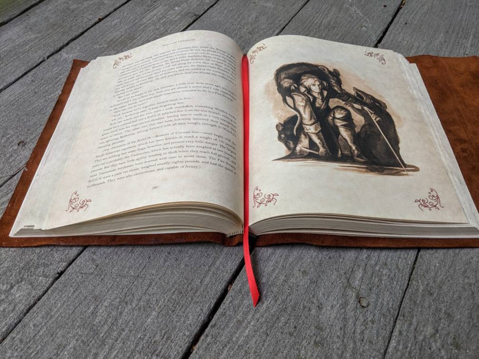 Illustrated Princess Bride in Brown Leather by S. | Etsy