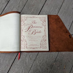Illustrated Princess Bride in Brown Leather by S. Morgenstern's Classic ...
