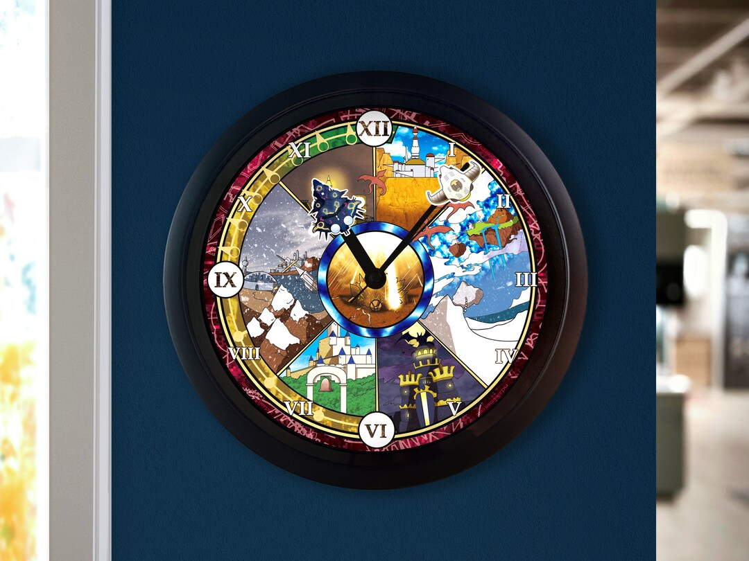 Chrono Trigger Clock - Etsy