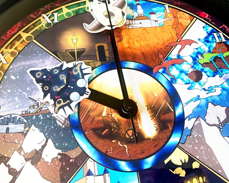Chrono Trigger Clock - Etsy