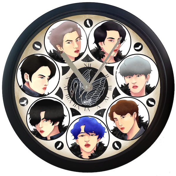 Bts Clocks - Etsy