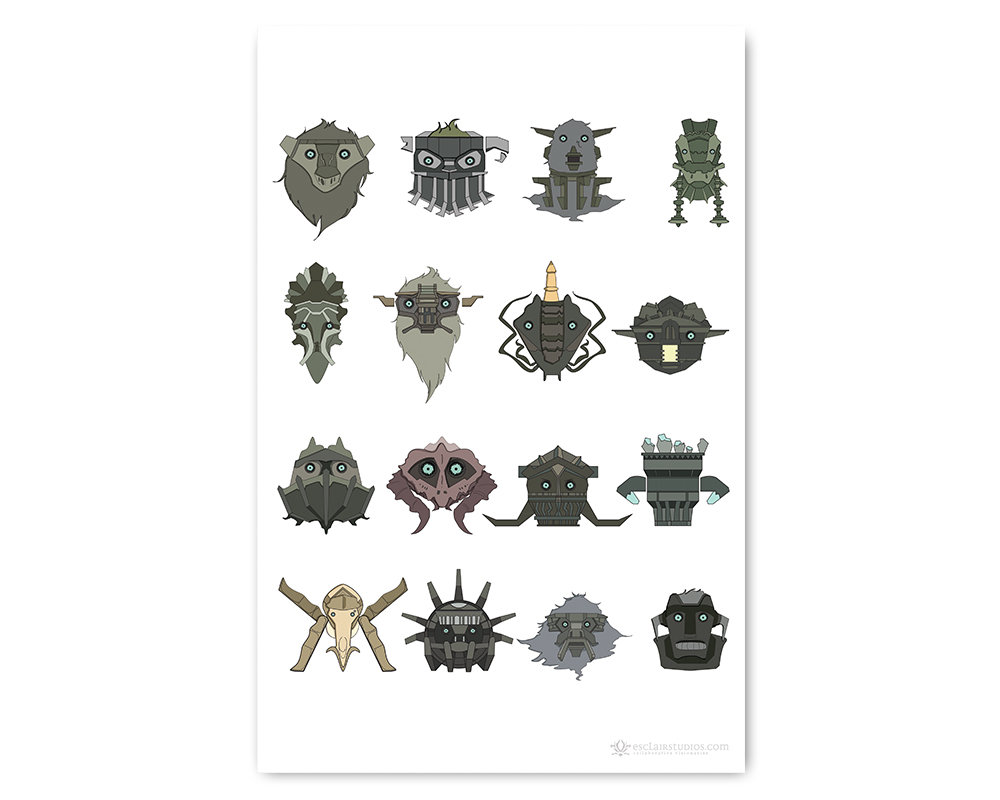 Shadow of the Colossus - Art Print - Etsy