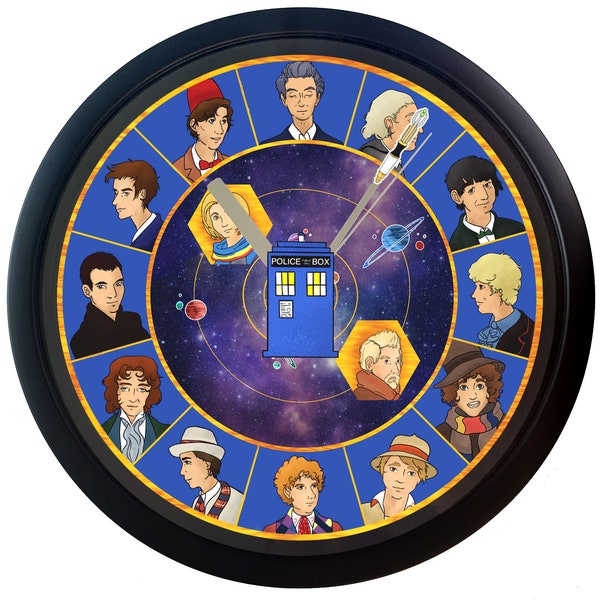 Doctor Who Clock - Etsy