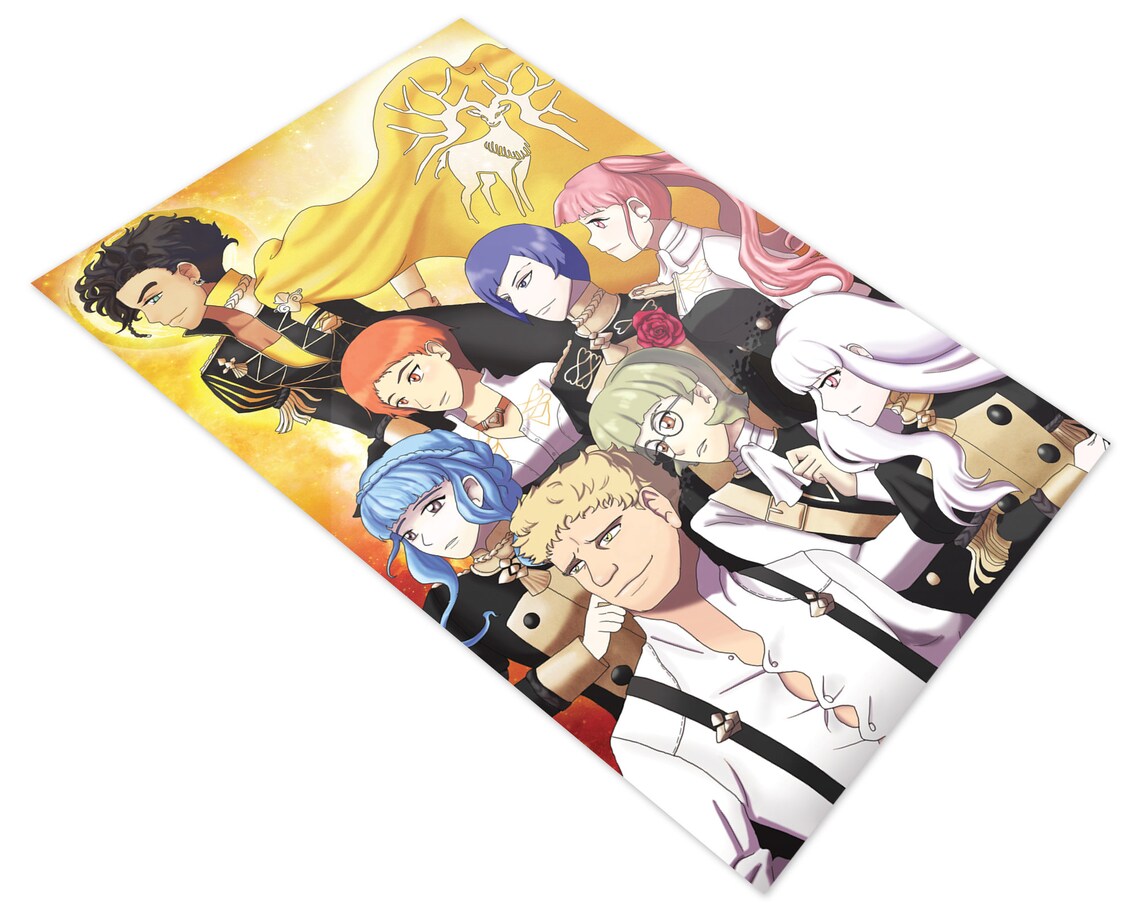 Fire Emblem Golden Deer Art Print Three Houses Fire Emblem - Etsy