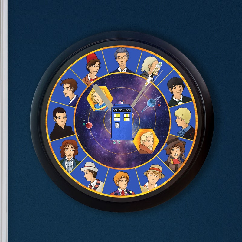 Doctor Who Clock - Etsy