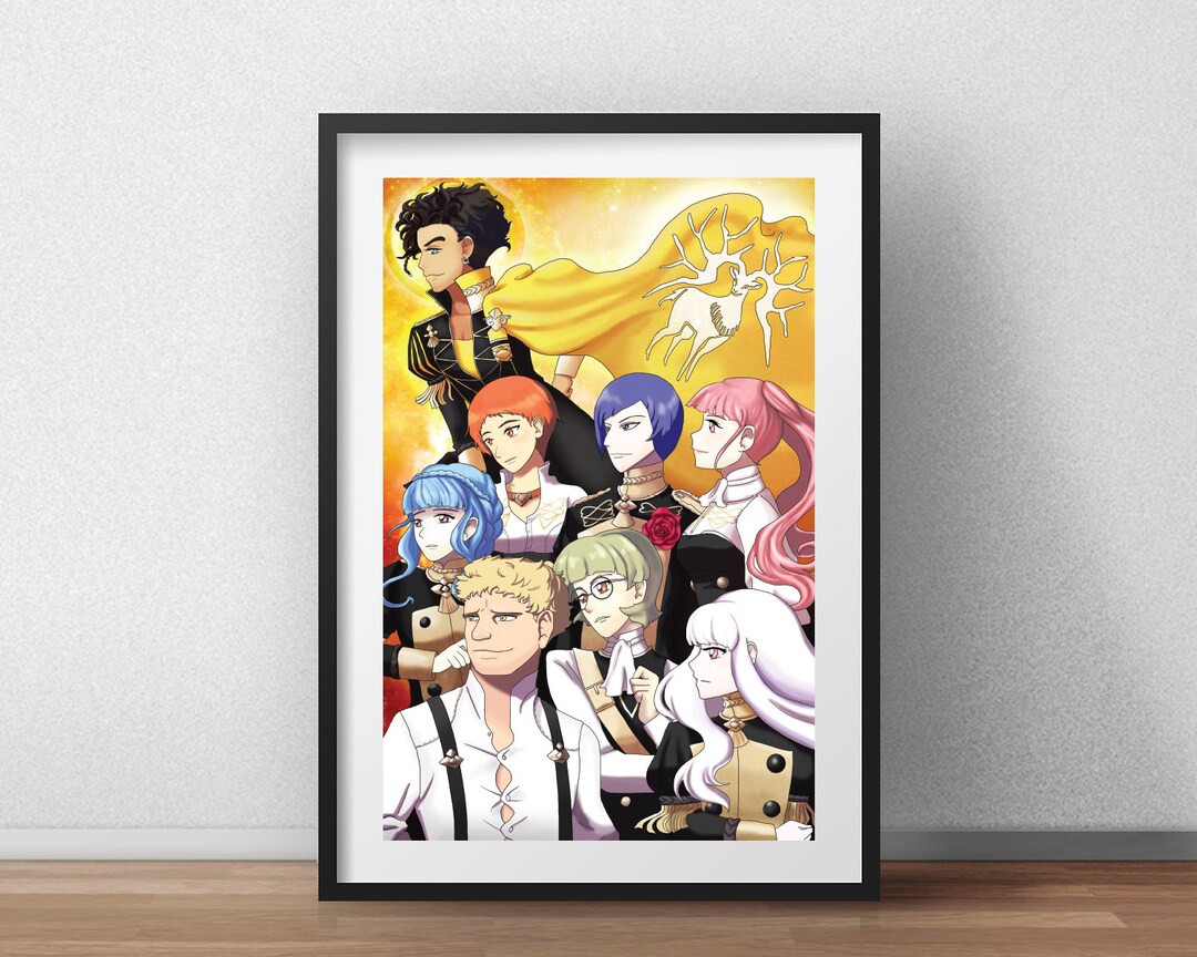 Fire Emblem Golden Deer Art Print - Three Houses - Fire Emblem Art ...