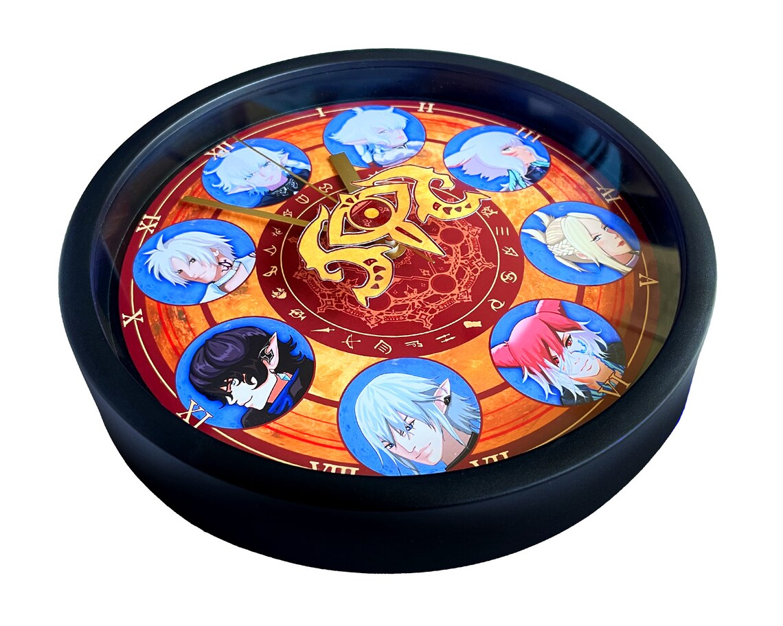 FFXIV Clock - Final Fantasy XIV Clock - Final Fantasy Gift - Final ...
