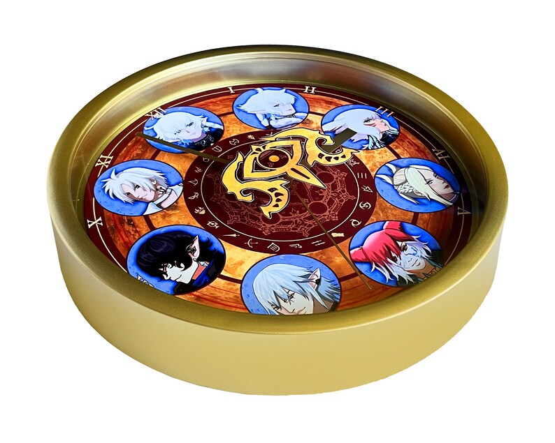 FFXIV Clock Final Fantasy XIV Clock Final Fantasy Gift - Etsy