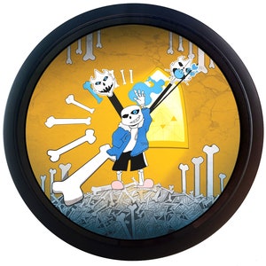Undertale Wall Clock - Etsy