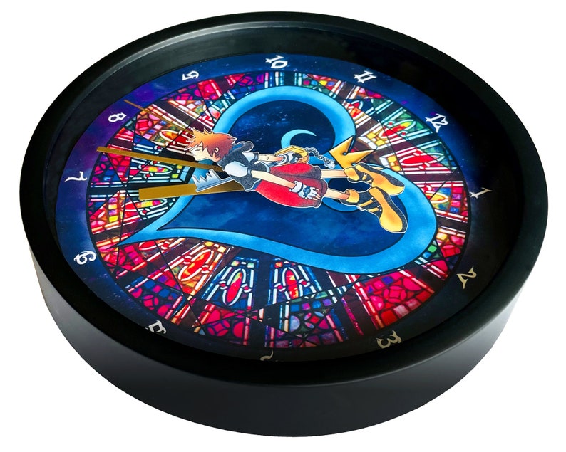 Kingdom Hearts Clock - Etsy