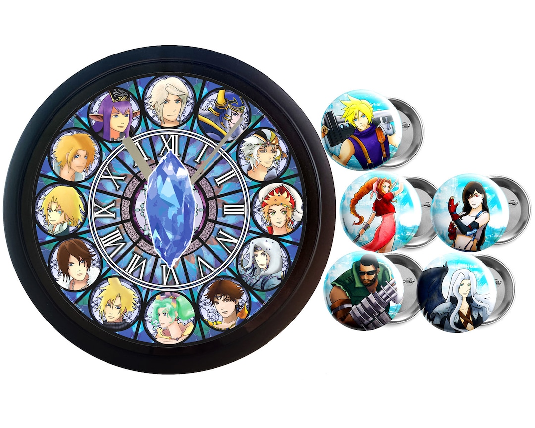 Final Fantasy Clock Gift Set - Etsy
