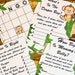 Baby Monkey Baby Shower PRINTABLE Games Instant Download 4 Games Baby ...
