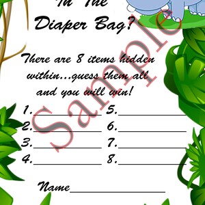 Baby Hippo Baby Shower PRINTABLE Games Instant Download 4 Games Baby ...