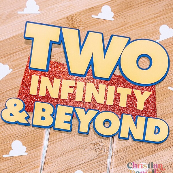 Infinity Cake Topper - Etsy