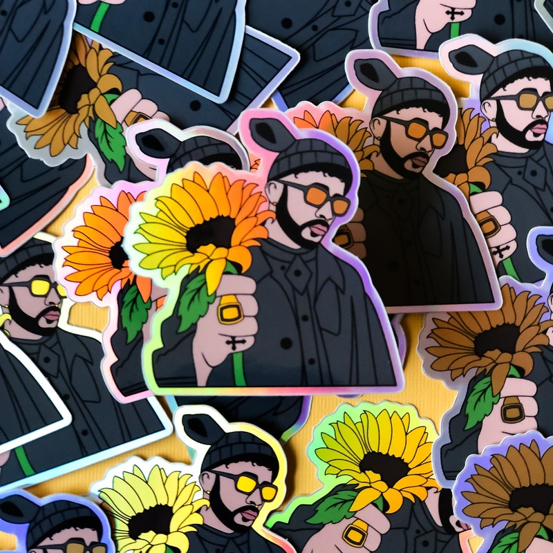 Bad Bunny Stickers - Etsy