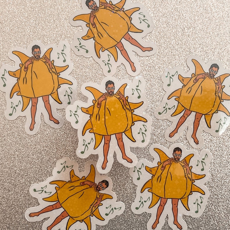 Neverita Bad Bunny Sticker Bad Bunny Sun Sticker Neverita - Etsy