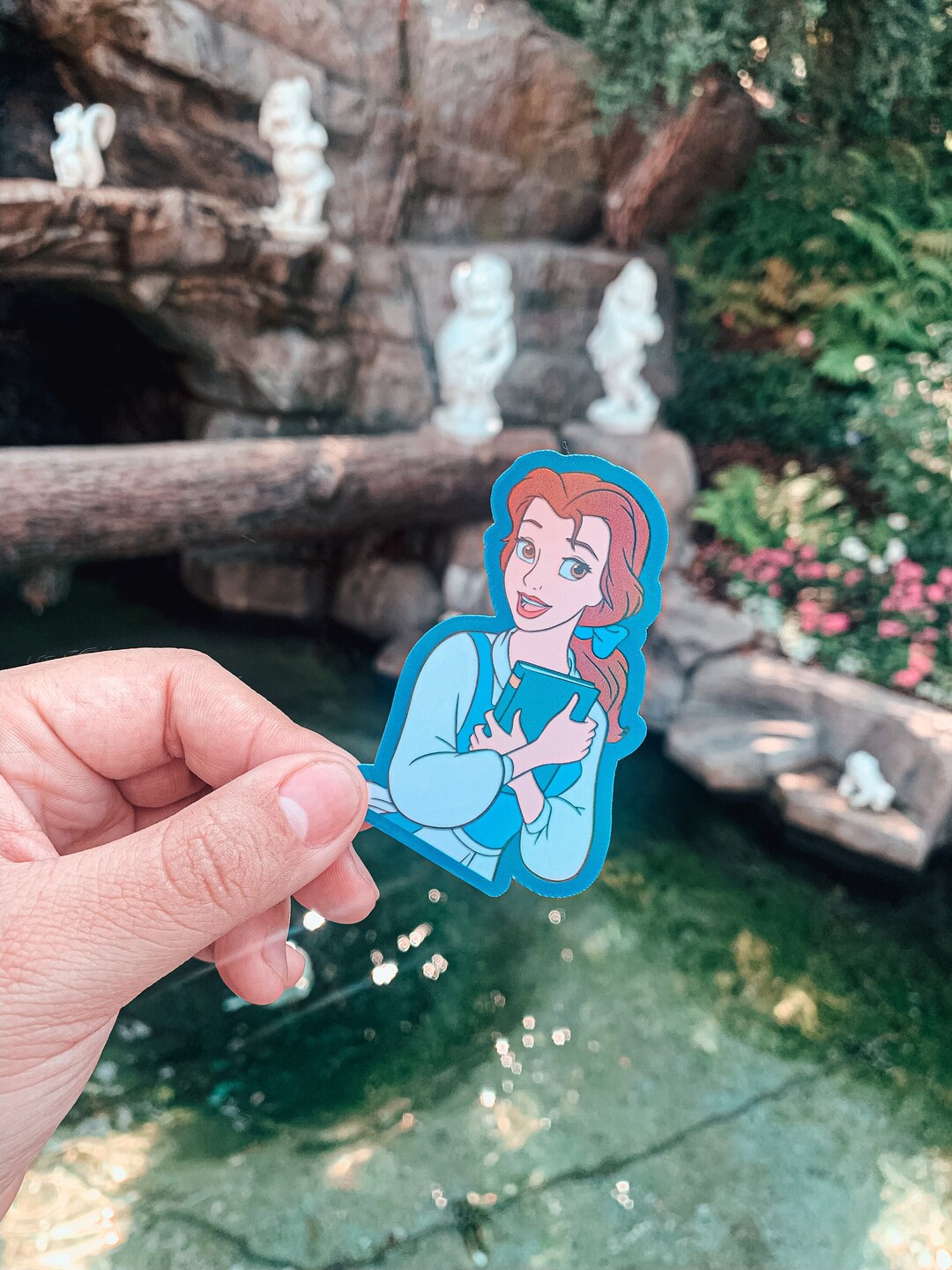 Belle Sticker | Beauty and the Beast Stickers | Belle Book Sticker ...