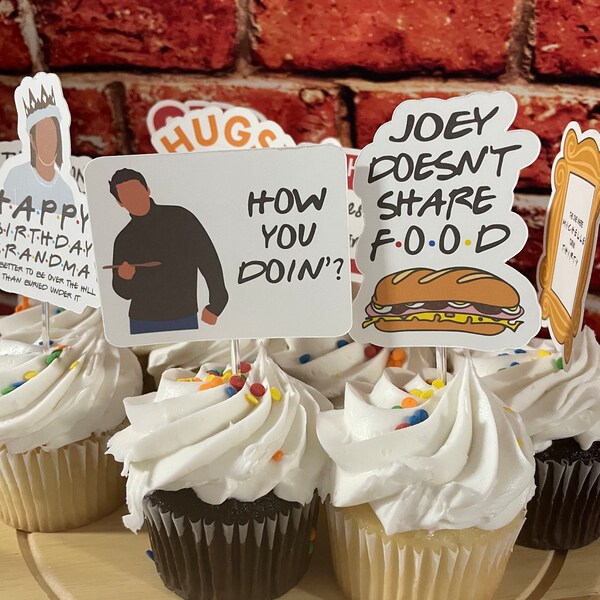 Friends Cake Topper - Etsy