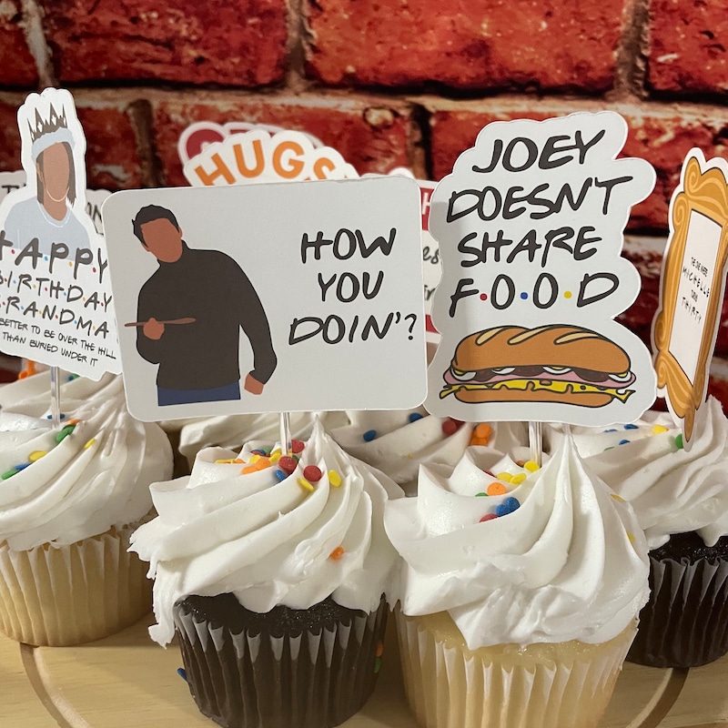 Friends Cake Topper - Etsy